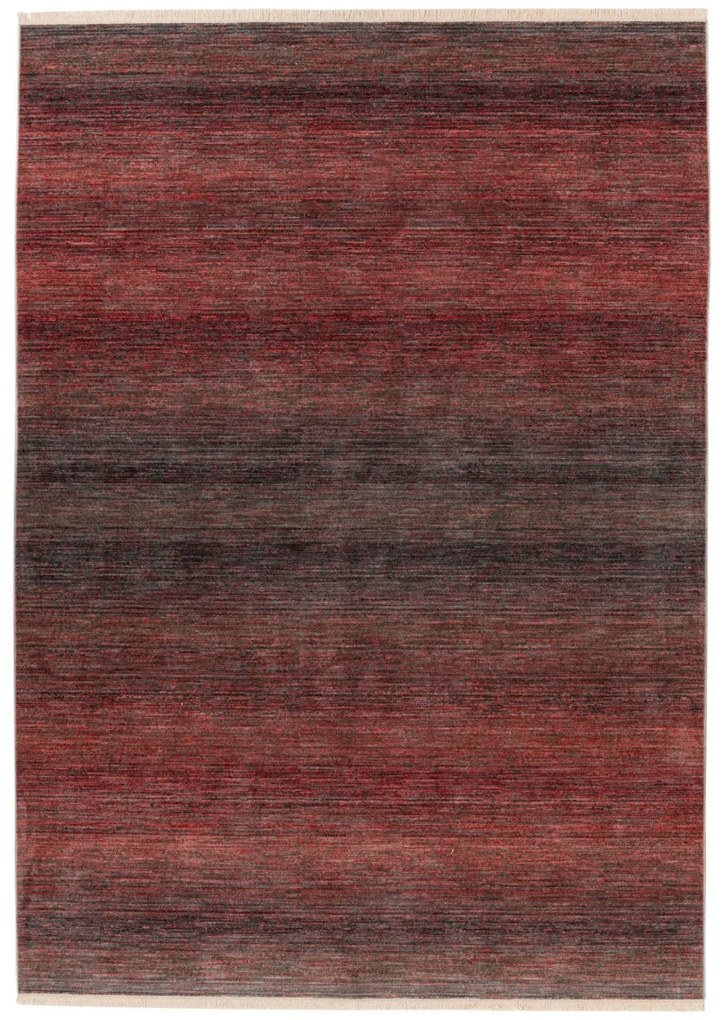 Obsession, Kusový koberec Laos 468 Magma, 160x230, červená, chodba / předsíň