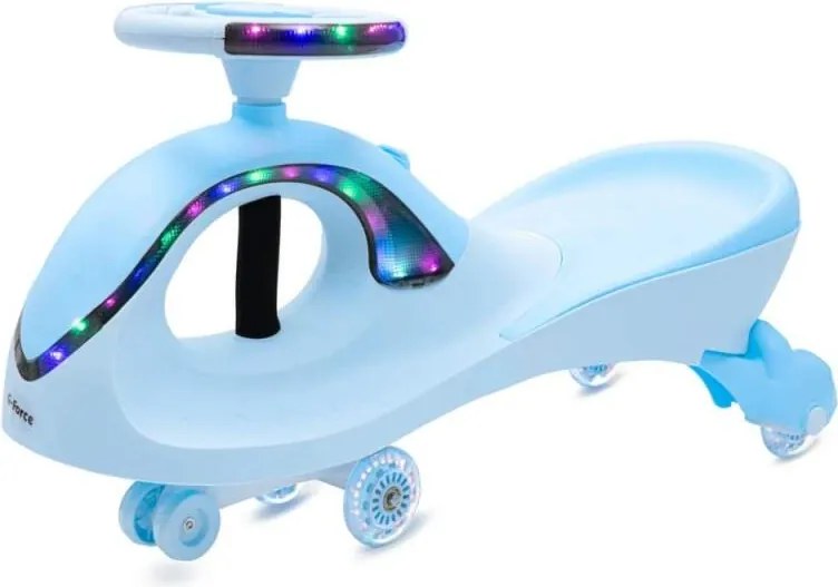 Gravitační odrážedlo pro děti s LED Baby Mix G-Force baby blue