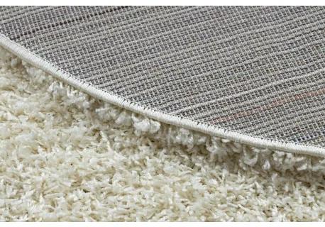Dywany Luszczow Dětský kusový koberec SOFFI kulatý, shaggy 5 cm krém Rozměr koberce: 100 cm KRUH