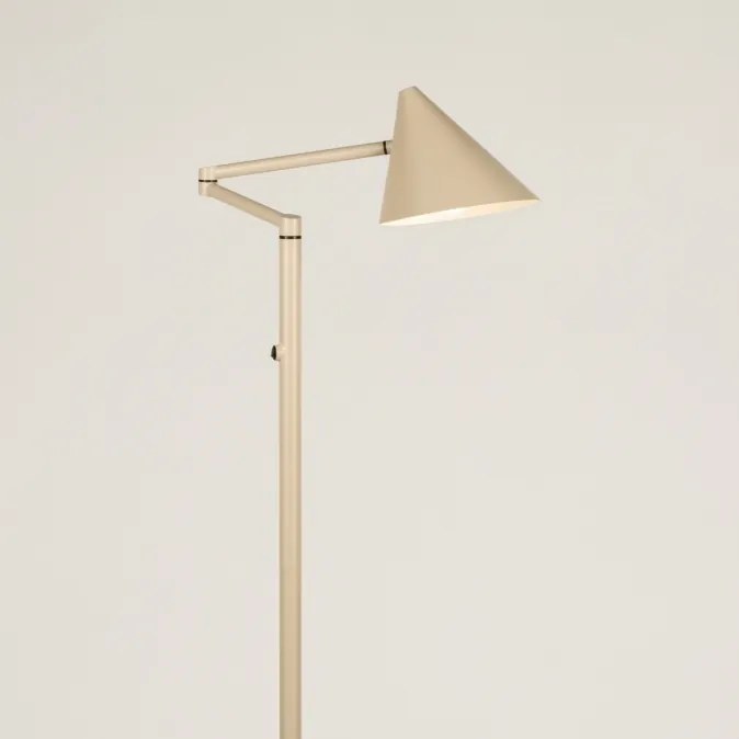 Stojací designová lampa Florentia Taupe