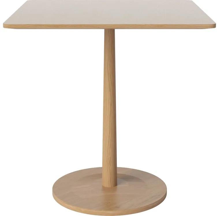 Jídelní stůl Turned 70x70 cm, více variant - Bolia Varianta: bílý lakovaný dub