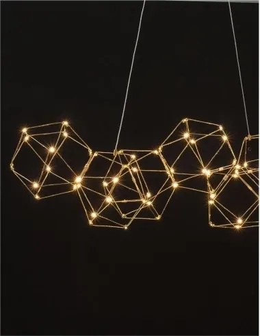 Závěsné LED svítidlo NOVA LUCE NEBULA 33,6W 3000K 9186807