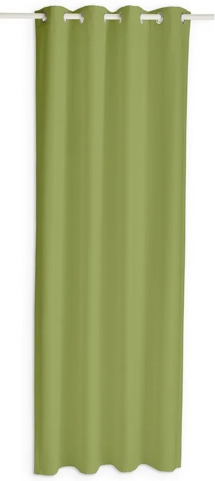 TODAY Zatemňovací závěs s oky 140x260 cm Bambou - zelená
