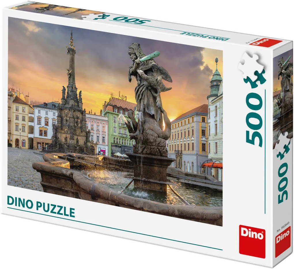 DINO Puzzle Olomouc 47x33cm skládačka 500 dílků v krabici dn502840