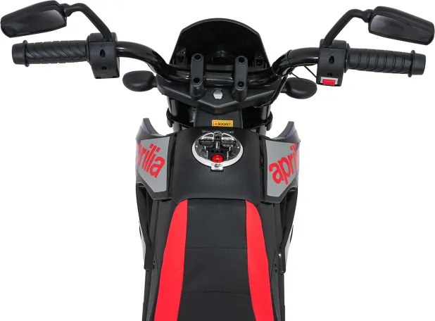 Elektrická motorka Aprilia RX modrá