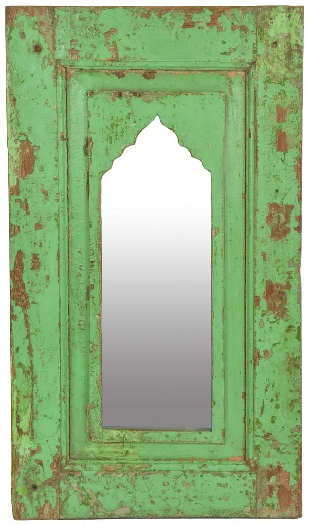 Sanu Babu Zrcadlo v rámu z teakového dřeva, 38x5x66cm