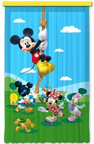 AG ART Dětský závěs Mickey & Minnie, 140 x 245 cm