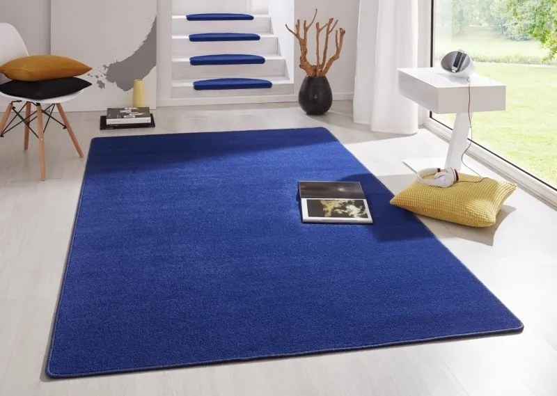 Hanse Home, Kusový koberec Fancy 103007 Blau - modrý, 100x150, modrá, ložnice