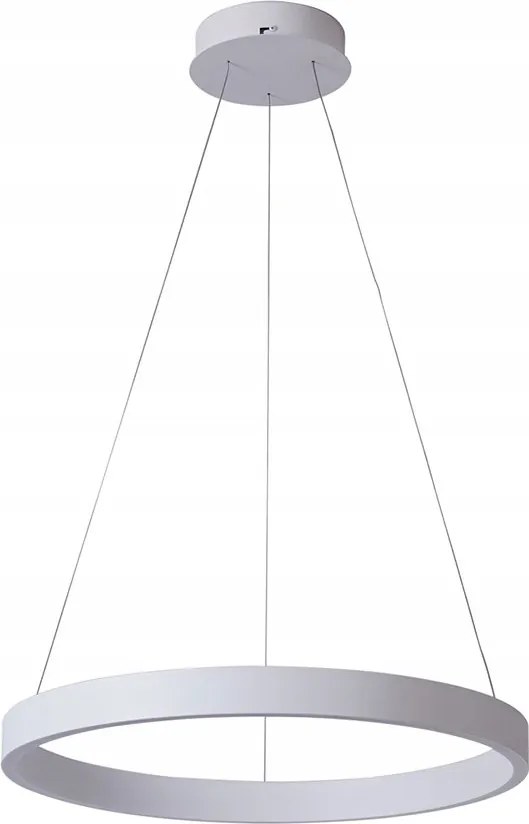 Bílá kulatá moderní závěsná lampa ring nahoru dolů Led 80W Brasco Up Down