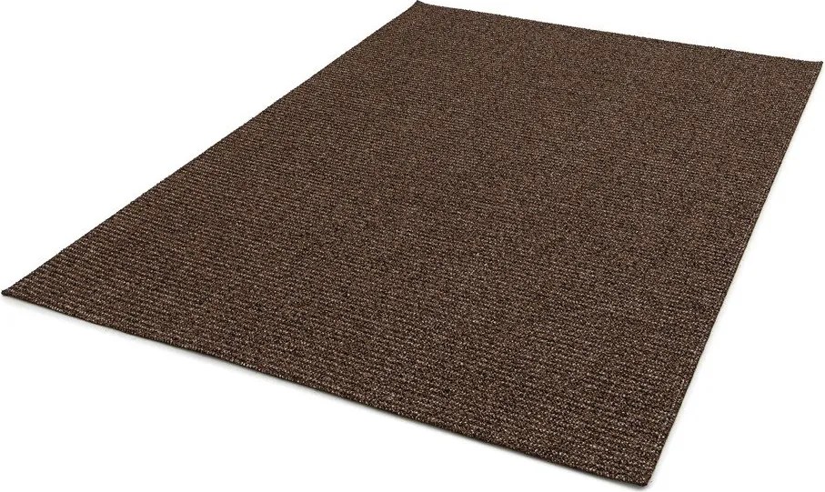 Tmavě hnědý pratelný koberec 200x290 cm Lumen Liso – Universal