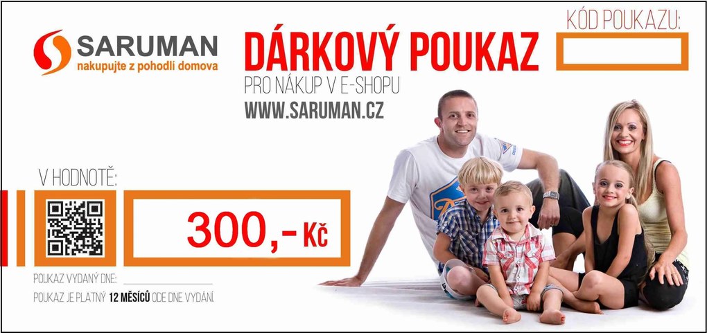 Dárkový poukaz 300,- Kč