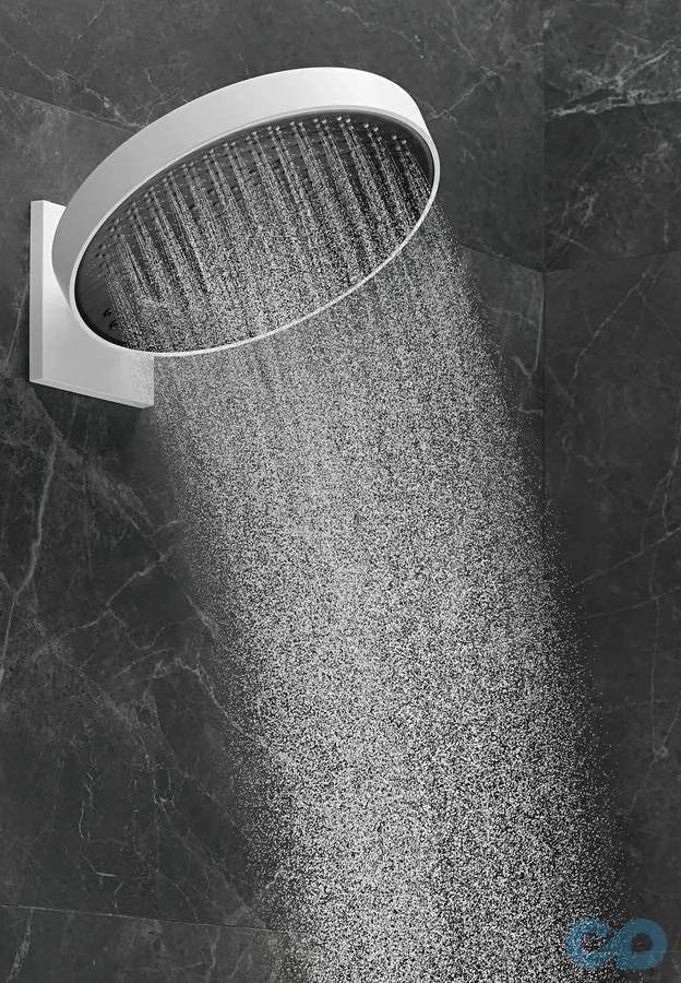 Hansgrohe Rainfinity, hlavová sprcha 360 1jet s připojením na zeď, kartáčovaný bronz, HAN-26230140