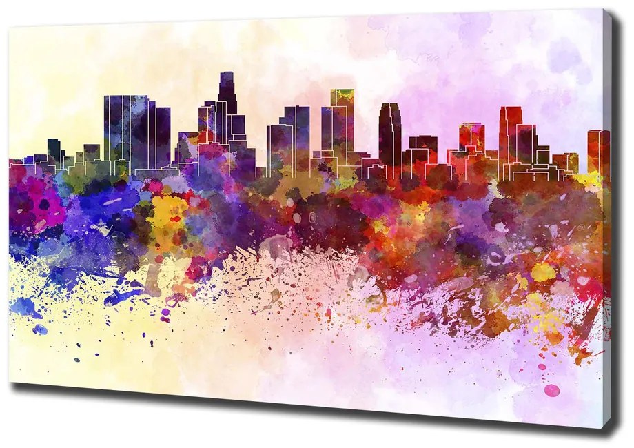 Wallmuralia Foto obraz na plátně Los Angeles barvy 100x70 cm