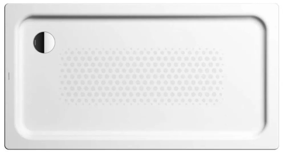 Kaldewei Ambiente - Sprchová vanička Duschplan XXL 423-1, 70x140 cm, antislip, Perl-Effekt, bez polystyrénového nosiče, bílá 432330003001
