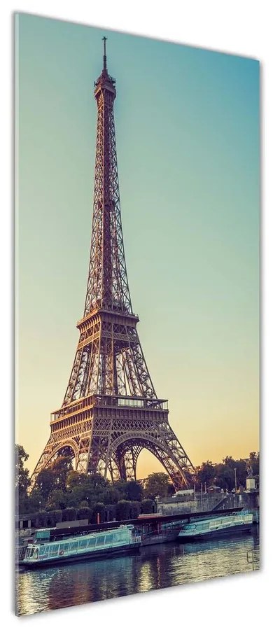 Wallmuralia Fotoobraz na skle Eiffelová věž Paříž 50x125 cm