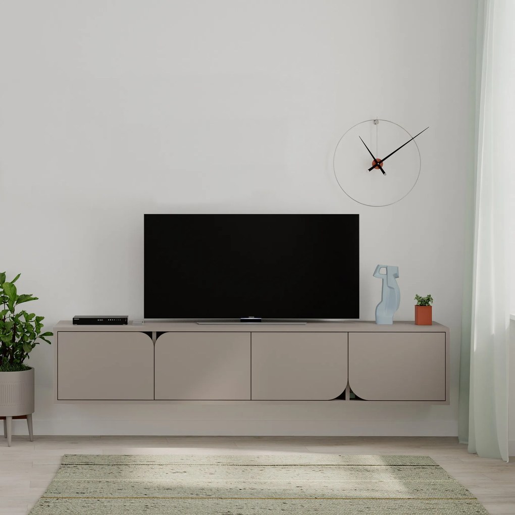 KALUNE DESIGN TV stolek SPARK světle hnědý 855DTE3162