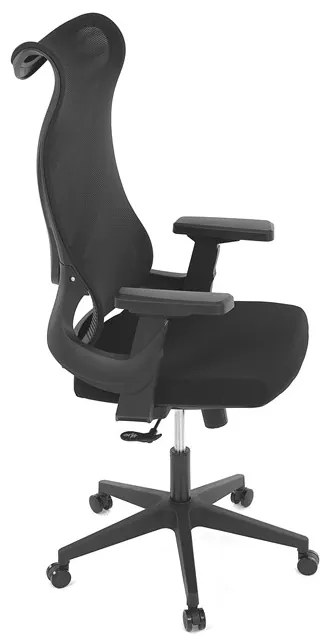 Ergonomická kancelářská židle SOSA - černá síťovina Barva: černá