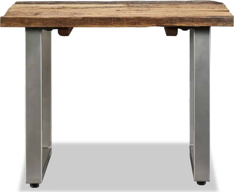 vidaXL Konferenční stůl masivní recyklované dřevo 55 x 55 x 40 cm [244587]