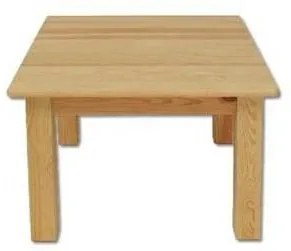 Drewmax ST109 - Konferenční stolek z masivní borovice 76x76x46cm - Šedá