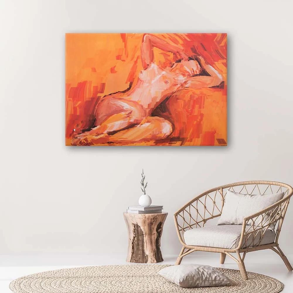 Gario Obraz na plátně Ženský akt - abstraktní Rozměry: 60 x 40 cm