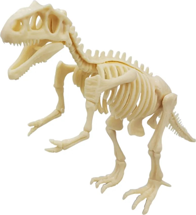 RKToys Archeologická sada vykopávky – svítící kostra dinosaura