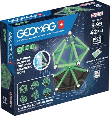 GEOMAG Stavebnice Glow / 42 dílků / od 3 let