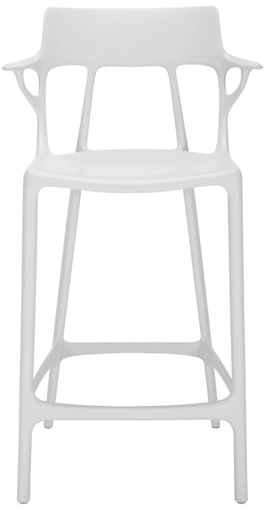 Kartell designové barové židle A.I Stool Recycled (65 cm)