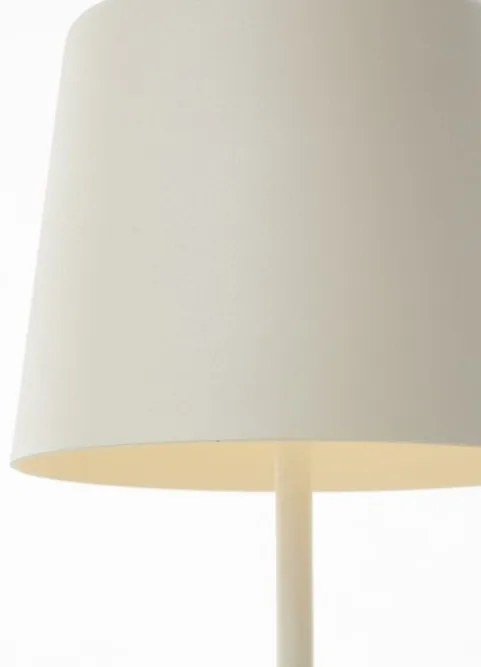 Brilliant G90939/09 Venkovní AKU stolní lampa KAAMI béžová  USB-A