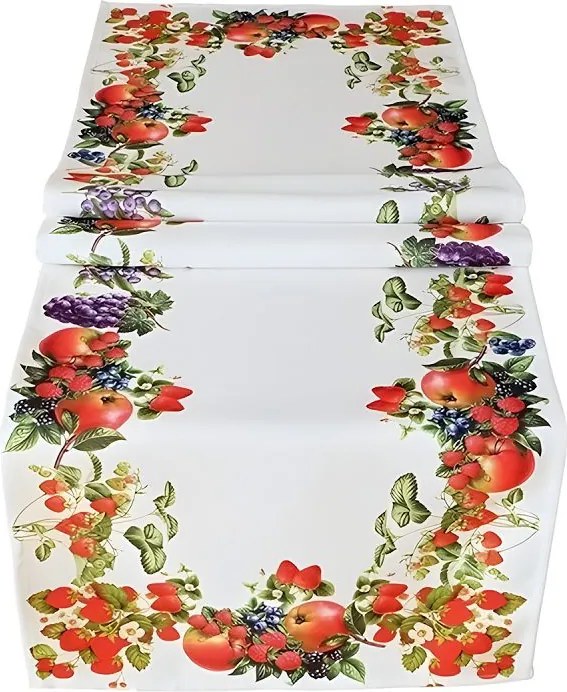 Ubrus Zahradní ovoce 40 × 140 cm