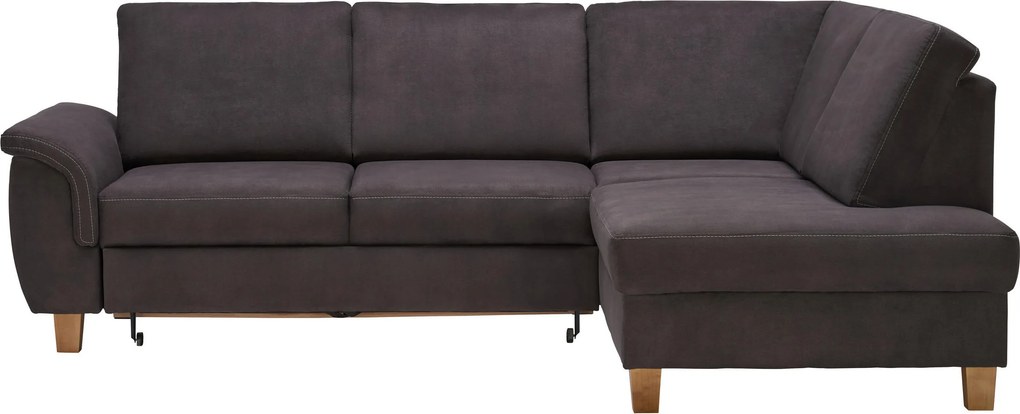 XXXLutz ROHOVÁ SEDAČKA, textil, hnědá Cantus - Sedací soupravy - 000812006629