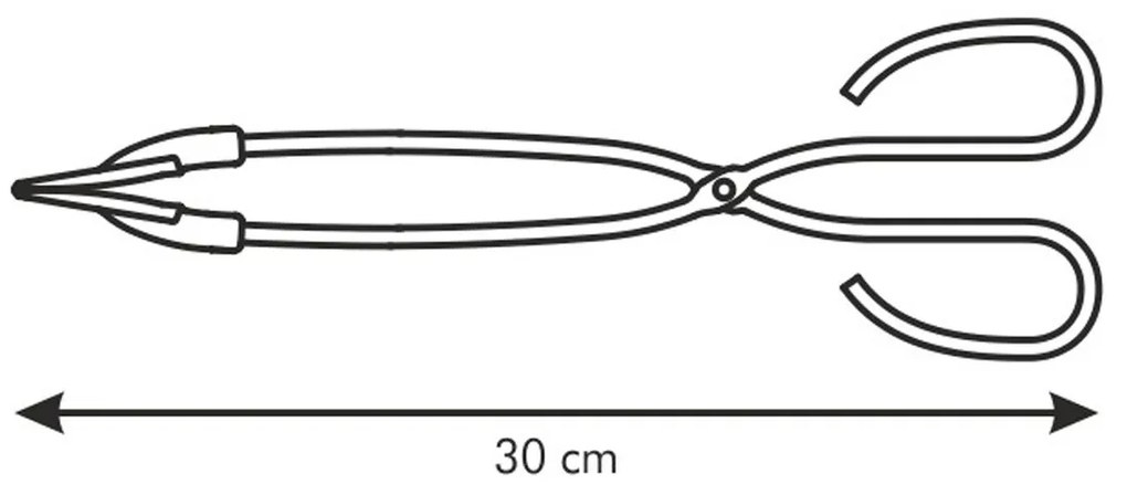 Kleště na grilování nylonové PRESTO 30 cm