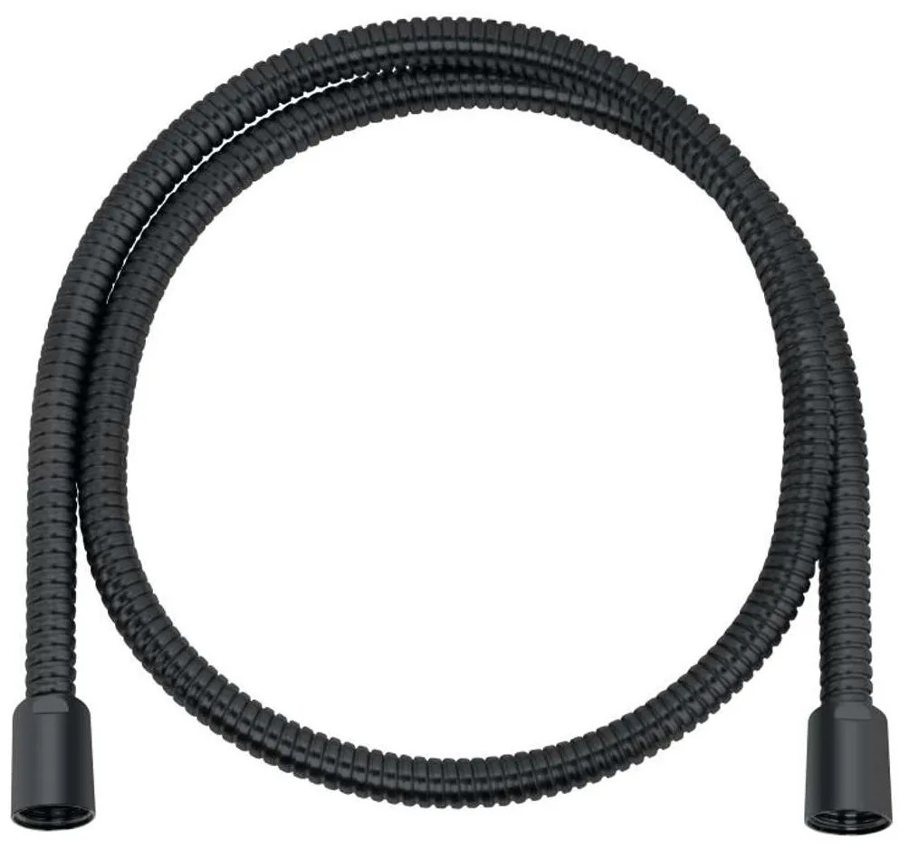 Keuco - Sprchová hadice, 125 cm, černý chrom kartáčovaný 59995131200