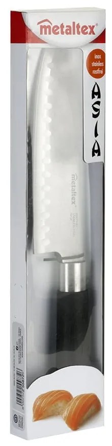 Kuchyňský nůž japonského typu Metaltex Santoku, délka 30 cm