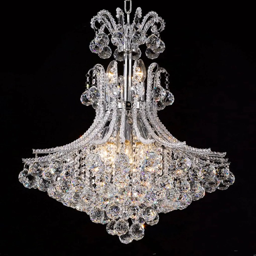 Křišťálový lustr Chantal - Ø 62*63 cm 13x E14 / 40w