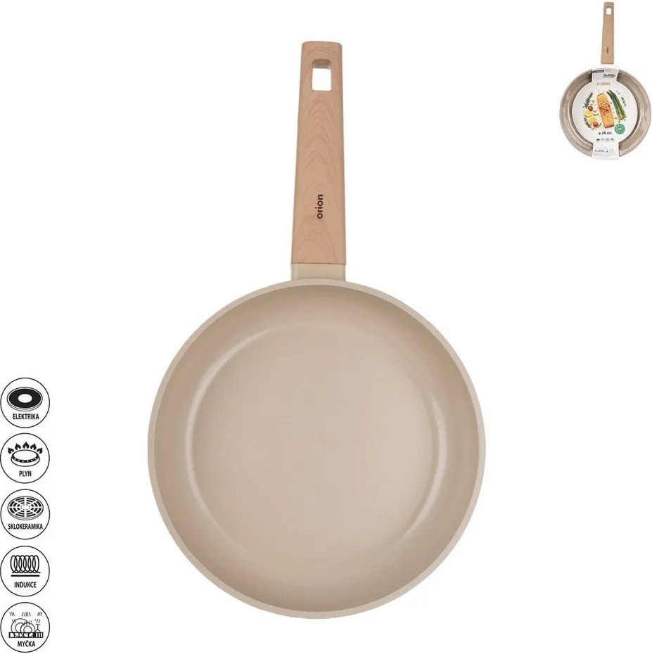 Pánev s keramickým povrchem ø 26 cm Ecrina – Orion