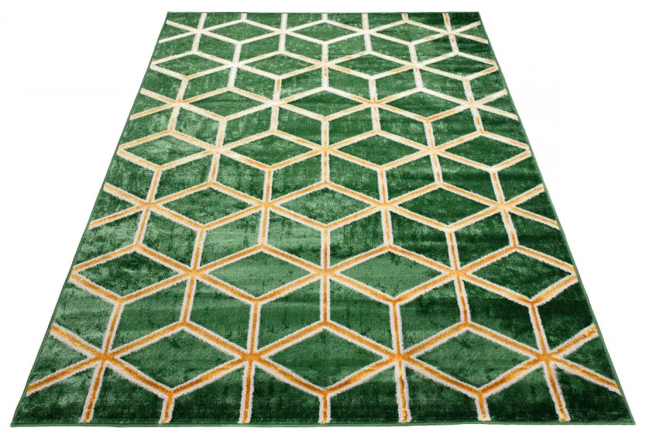 Kusový koberec Tulma zelený 140x200cm