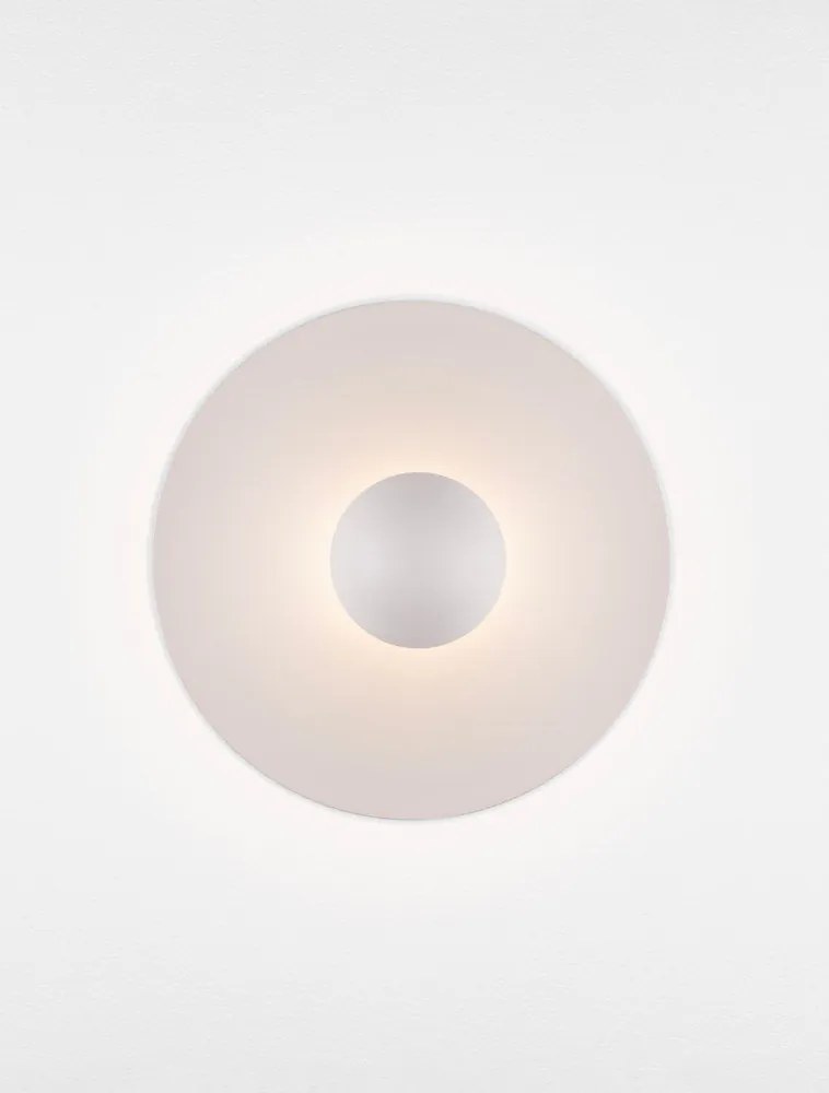 Bílé hliníkové LED nástěnné svítidlo Edem – Nova Luce