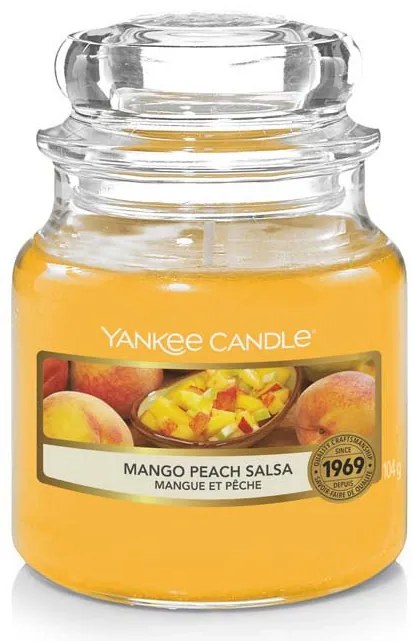 Yankee Candle - vonná svíčka Mango Peach Salsa 104g