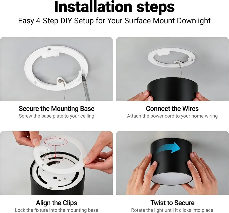 Immax NEO LITE RONDATES Smart stropní svítidlo černé 11,5cm 18W 1458lm Tuya WiFi BEACON