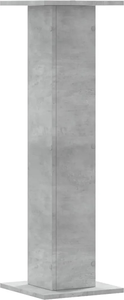 Stojany na rostliny 2 ks betonově šedé 30 x 30 x 95 cm kompozit 3307876
