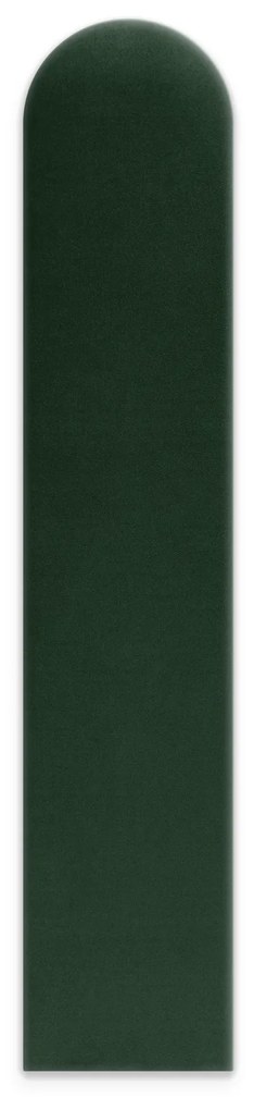 Čalouněný panel - Oblouk - 20x100cm Barva: Lahvově zelená