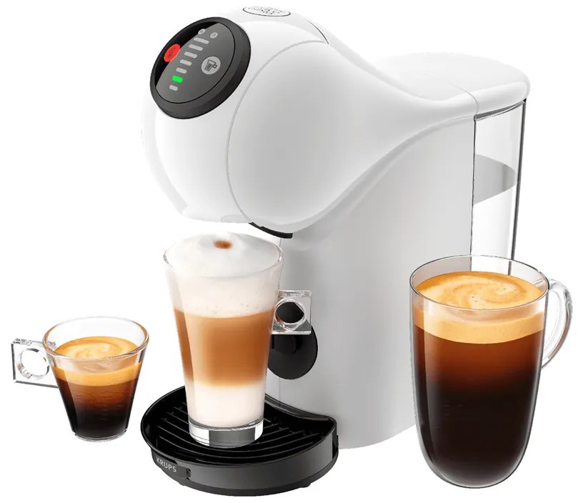 Kapslový kávovar KRUPS Nescafé Dolce Gusto Genio S KP243110 Bílý