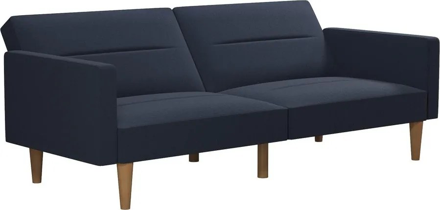Tmavě modrá polohovací/rozkládací pohovka 204 cm Mainstays - II. jakost – Støraa