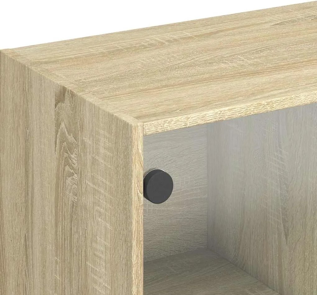 Příborník dub sonoma 102 x 37 x 75,5 cm kompozitní dřevo 3295873