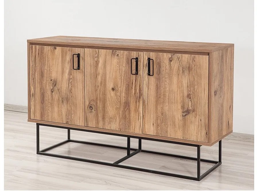 Designová komoda Felipe 140 cm borovice