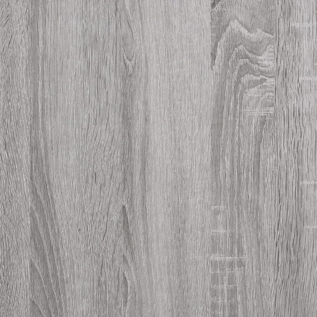 vidaXL Nástěnné skříňky 2 ks kompozitní dřevo [3197935] Barva: hnědý dub