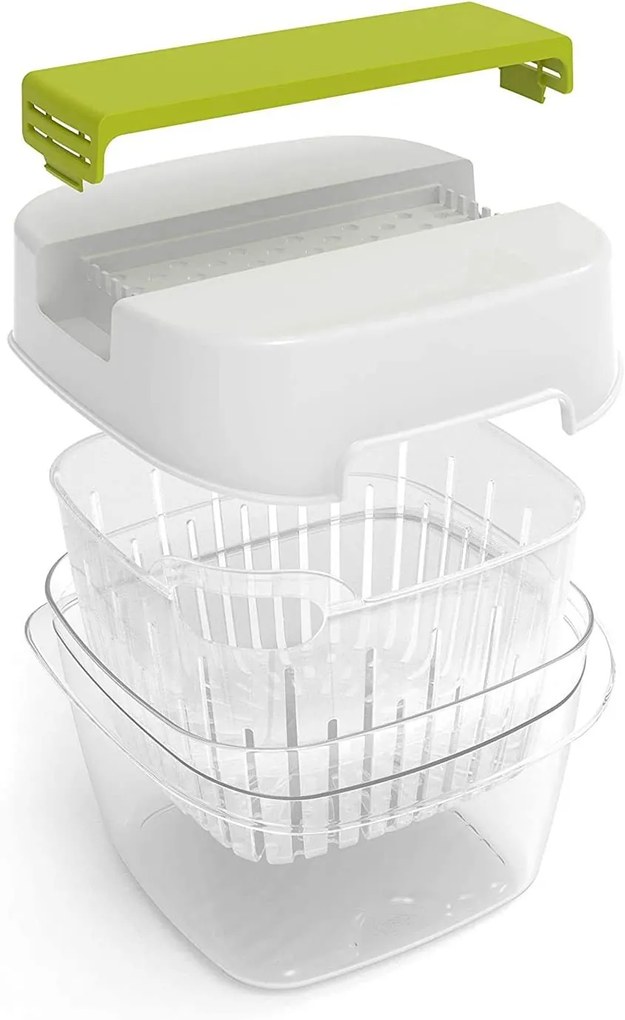 Rotho Speciální box na ovoce a zeleninu, s ventilací a filtrem, do lednice, Fridge Fresh,1,6l