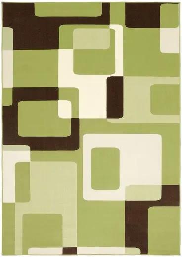 Moderní kusový koberec Hamla 102015 zelený Typ: 200x290 cm