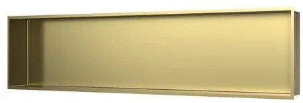 Vestavná polička SAT Aurum zlatá 121x28 cm SATAURN12128BG