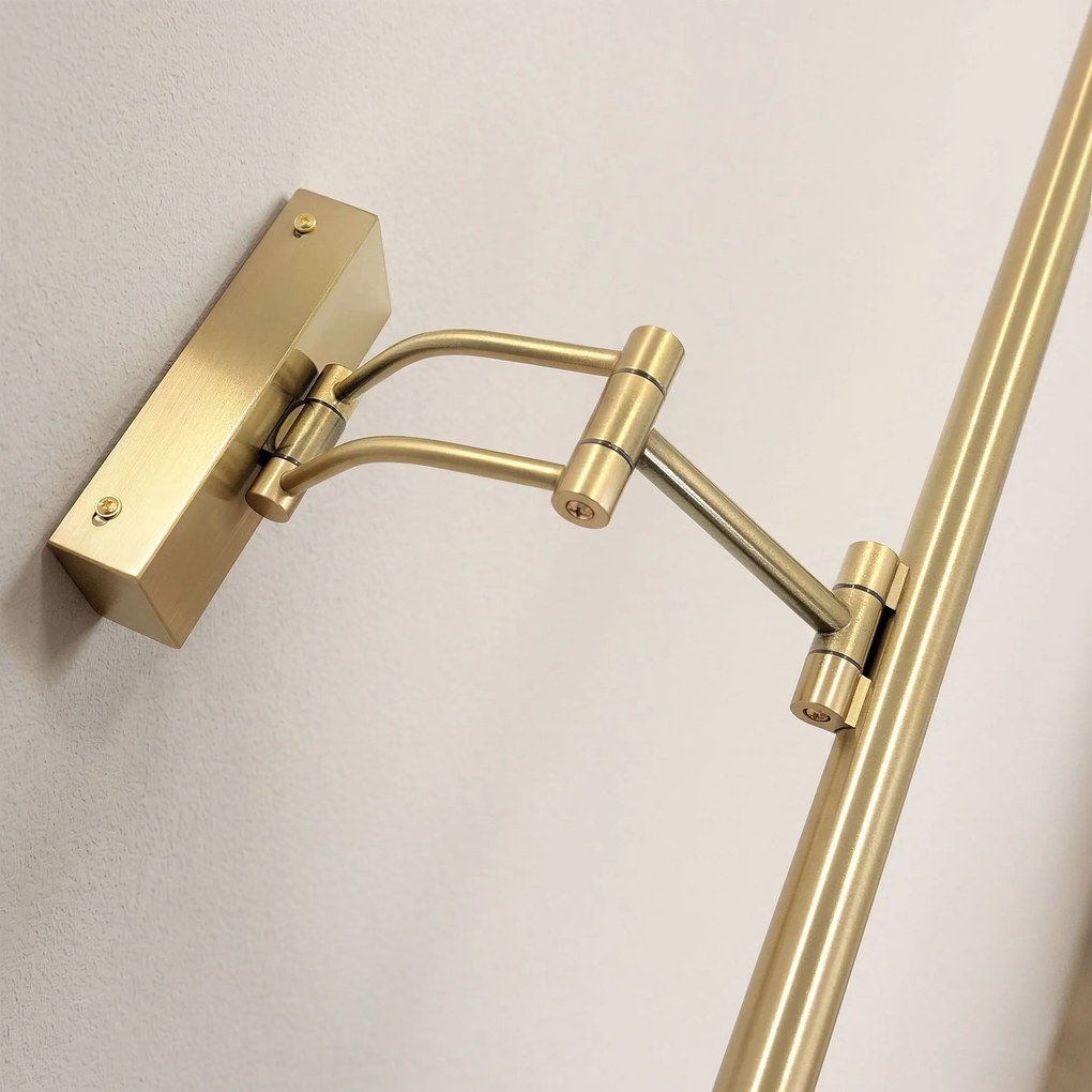Toolight Rea, Koupelnové nástěnné LED svítidlo SWE024-1W 80cm Brush Gold, OSW-20123